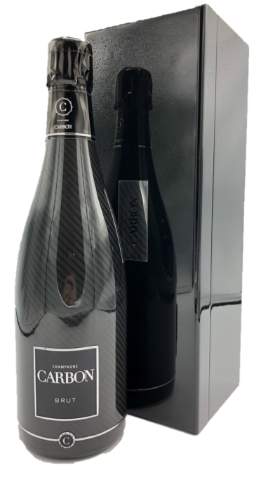 Champagne Cuvee Carbon Brut in Luxury Box – Hard to Find Wines