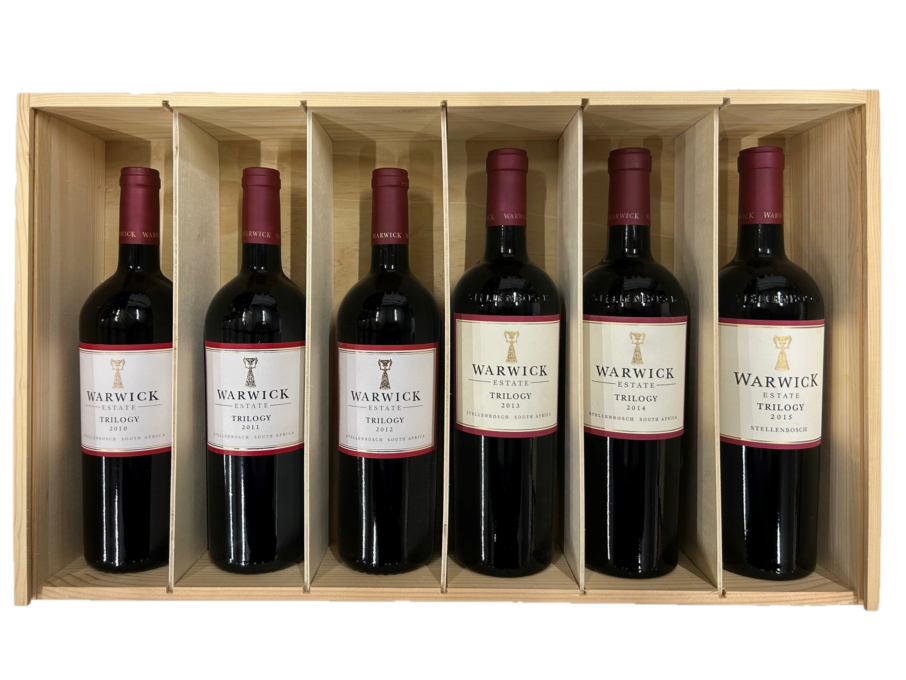 Warwick Estate Trilogy Vertical Case – Hard to Find Wines