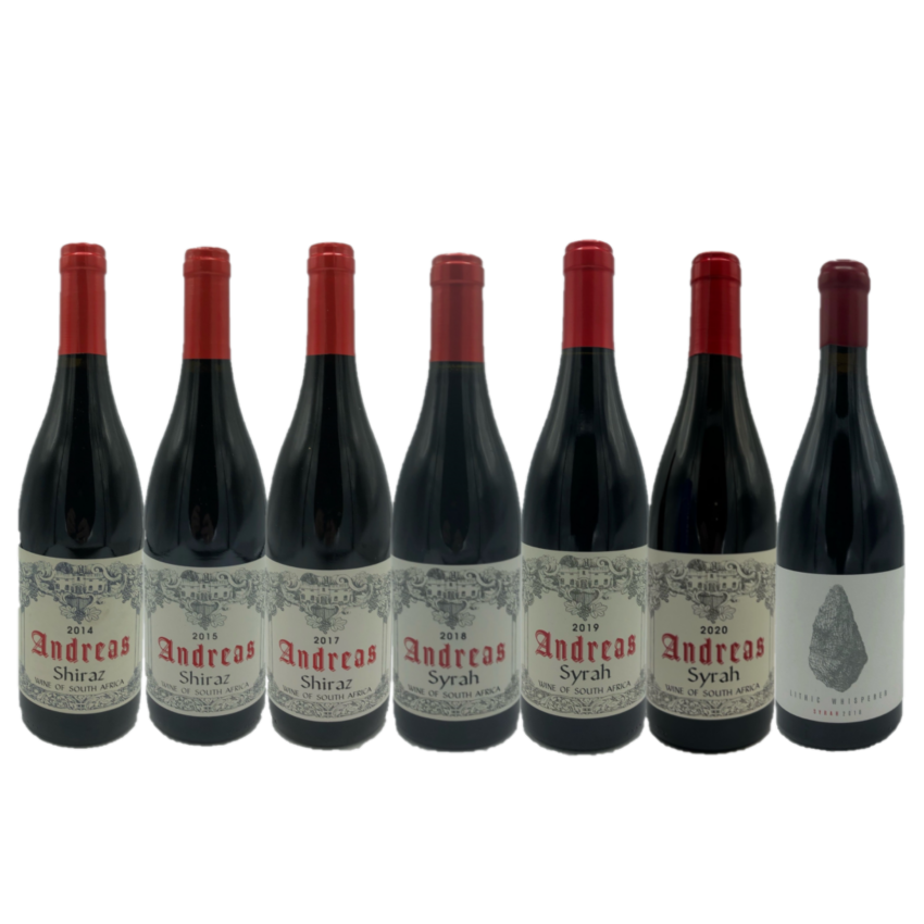 Andreas Wines Shiraz/Syrah Vertical Case – Hard to Find Wines